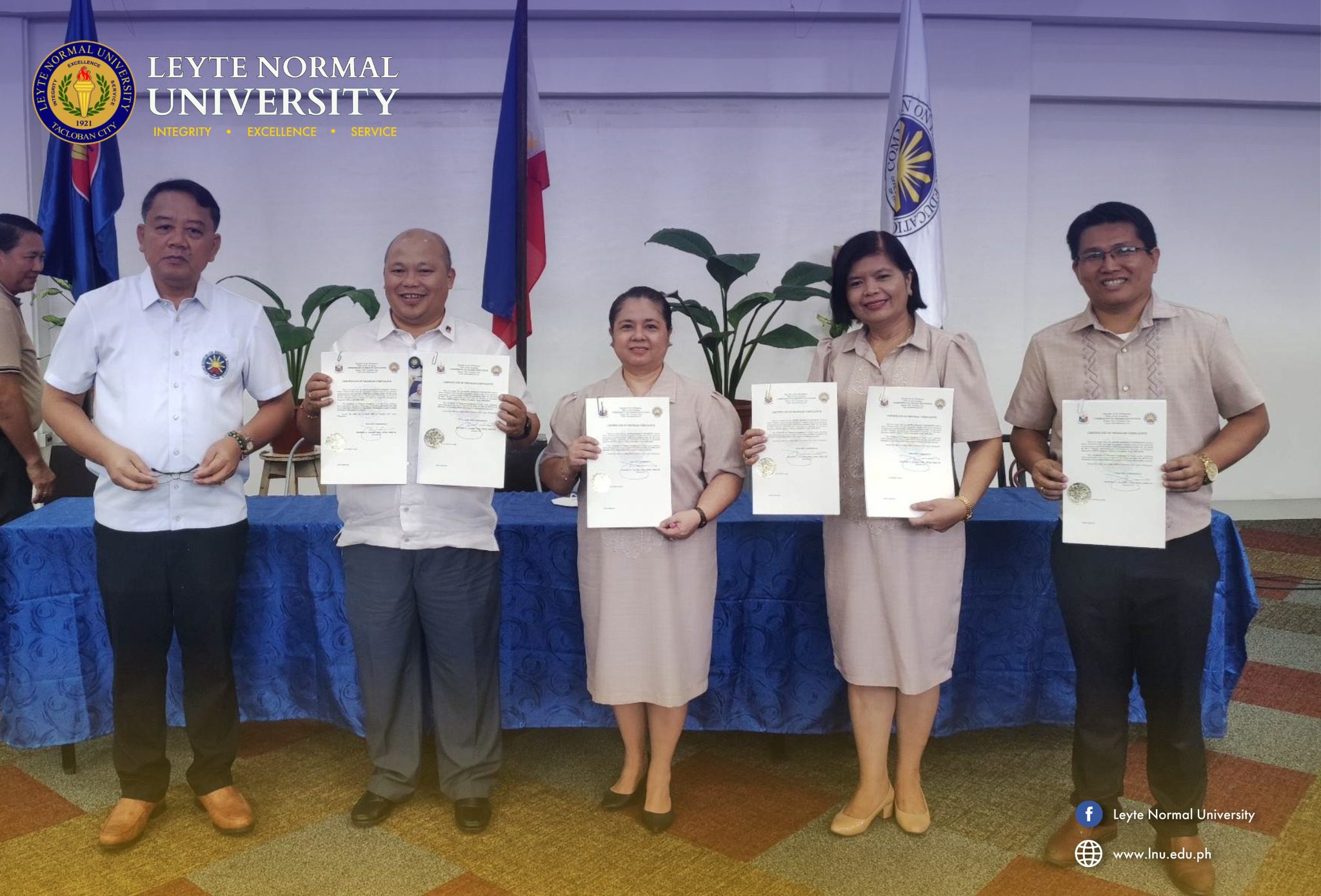 Six Additional LNU Programs Secures COPC from CHED | Leyte Normal ...