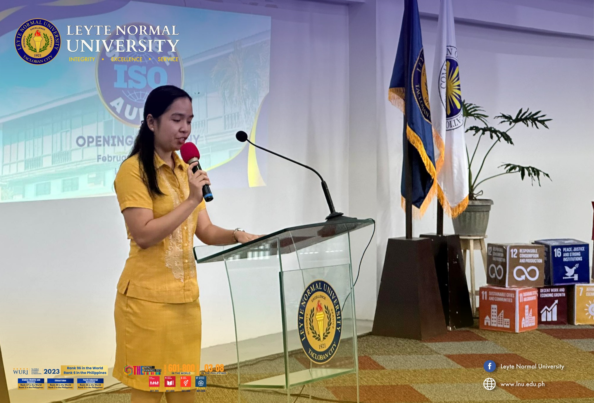 LNU Grabs ISO 9001:2015 Certification! | Leyte Normal University