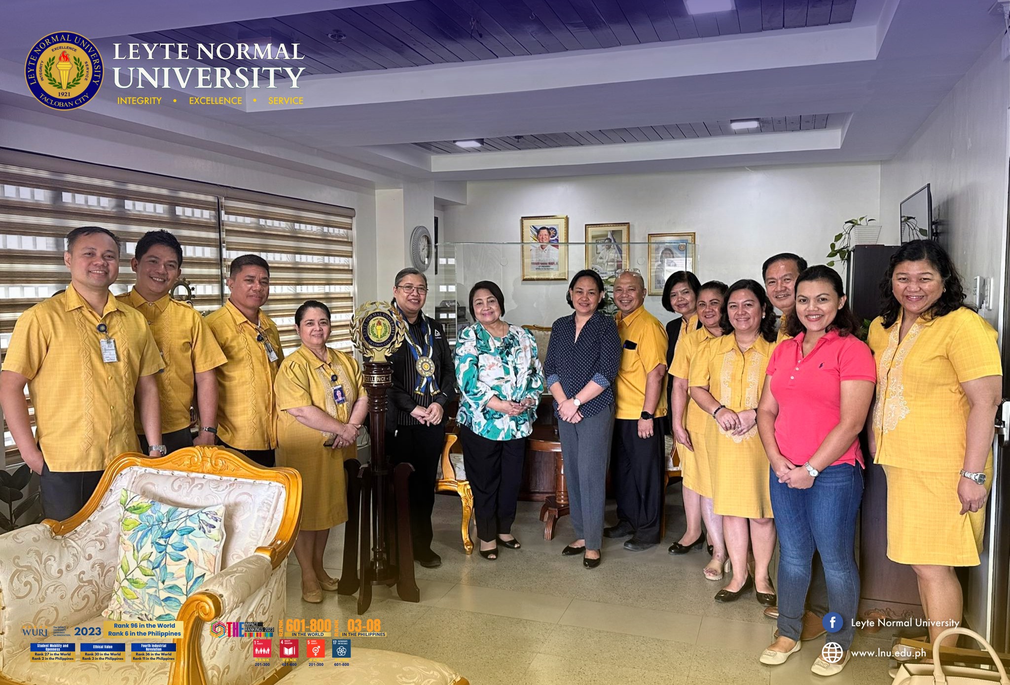 LNU Grabs ISO 9001:2015 Certification! | Leyte Normal University