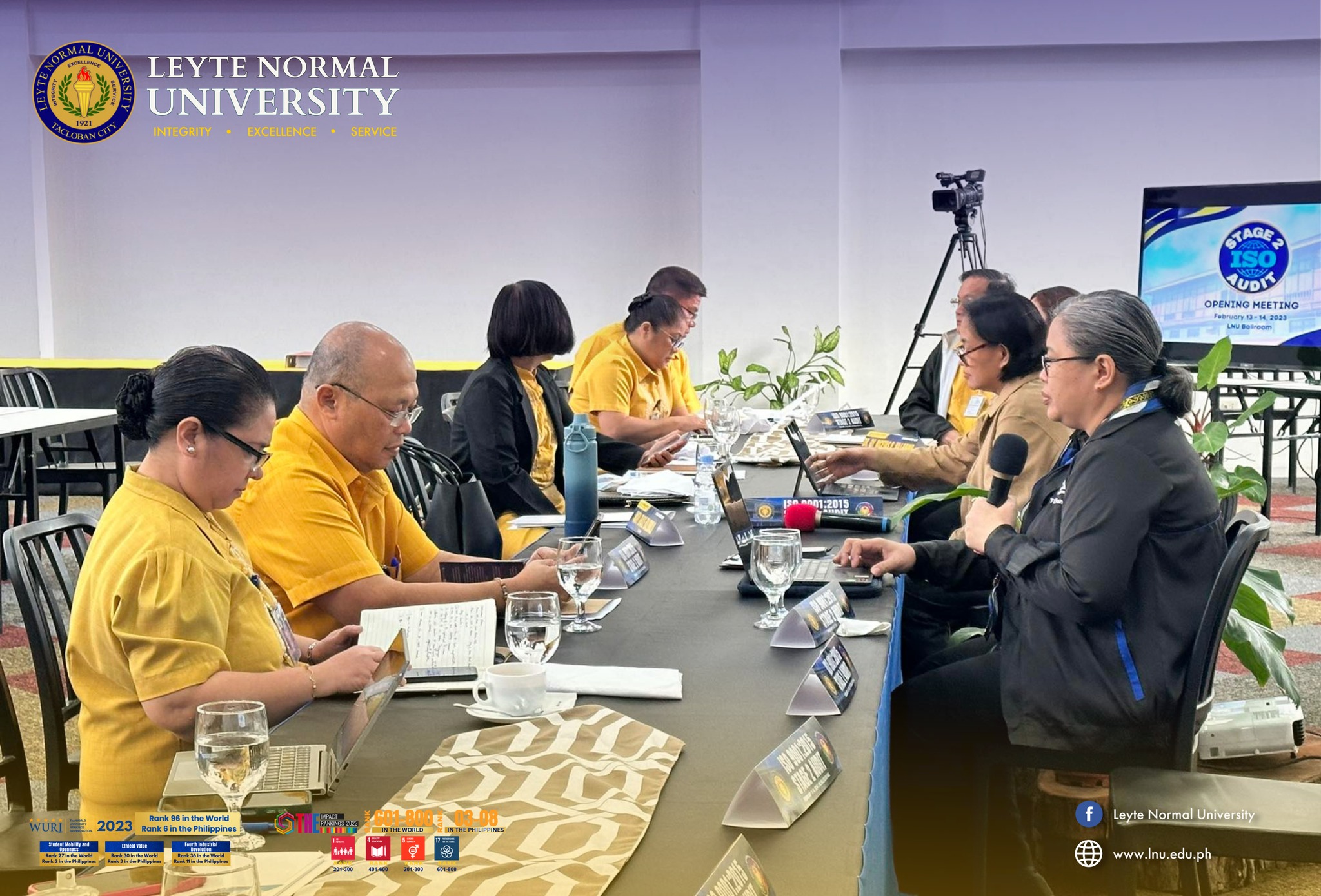 LNU Grabs ISO 9001:2015 Certification! | Leyte Normal University