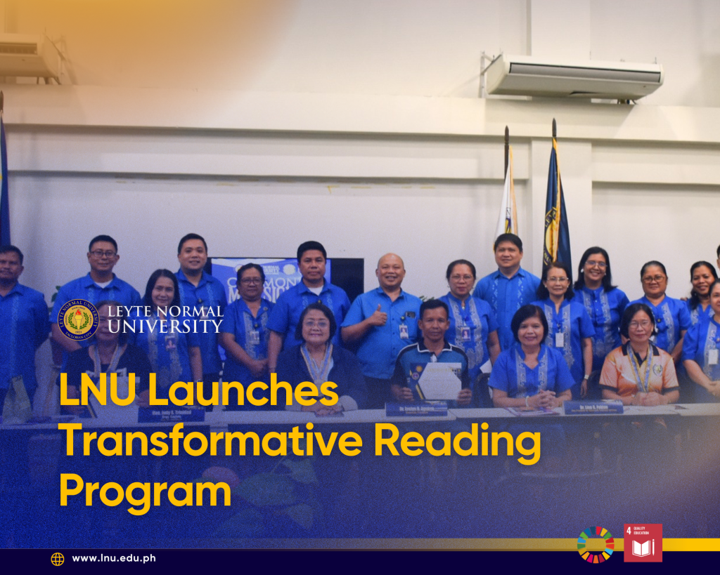 LNU Launches Transformative Reading Program | Leyte Normal University