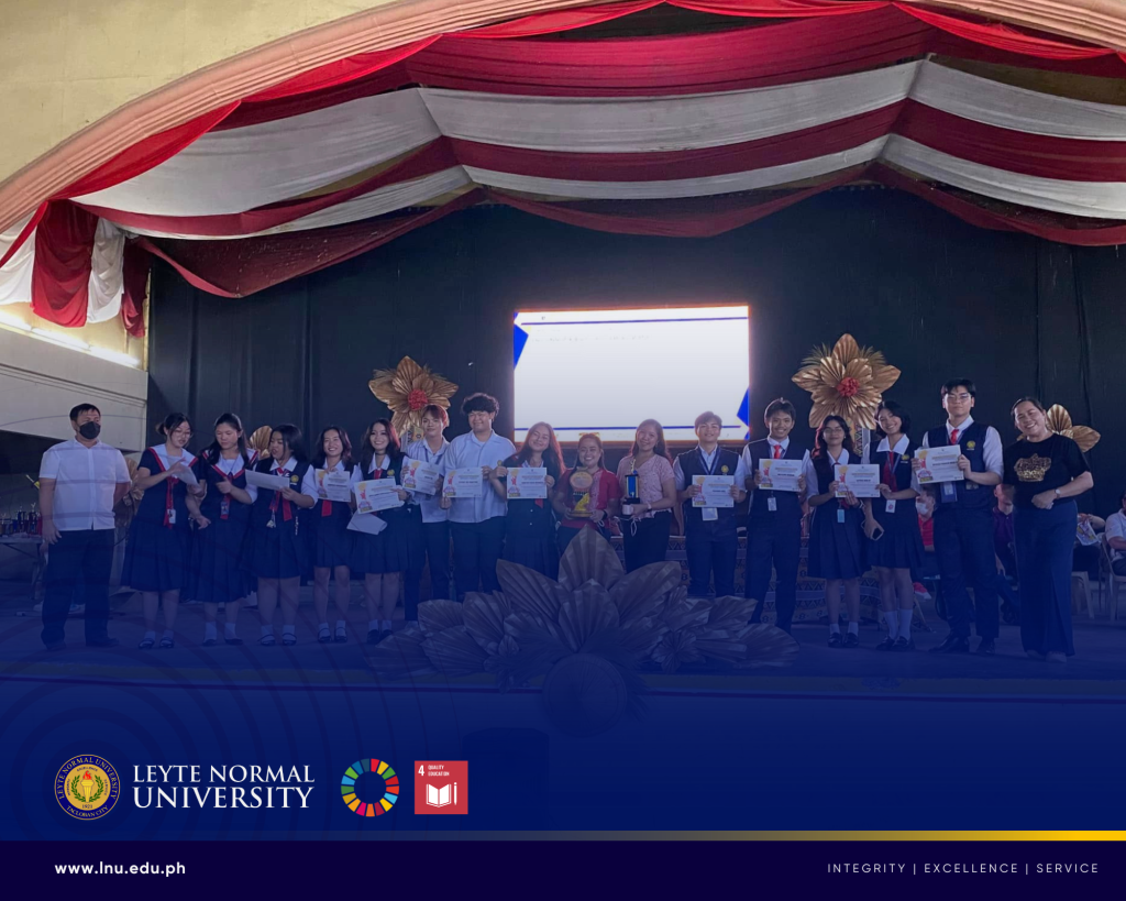 LNU-ILS Students Shine at Tacloban City Division Festival of Talents 2025 | Leyte Normal University