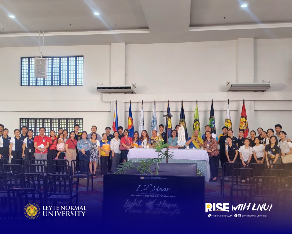 LNU Commemorates 12th Anniversary of Super Typhoon Yolanda | Leyte ...