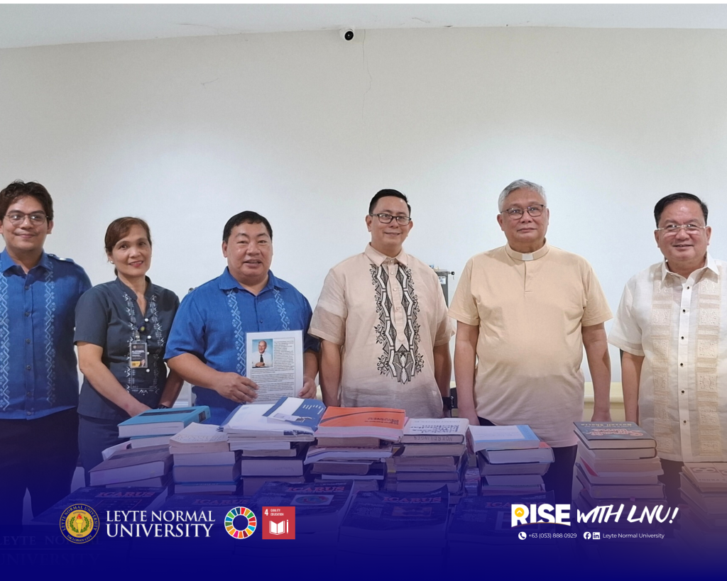 Leyte Normal University Receives Book Donations from Family of Renowned ...