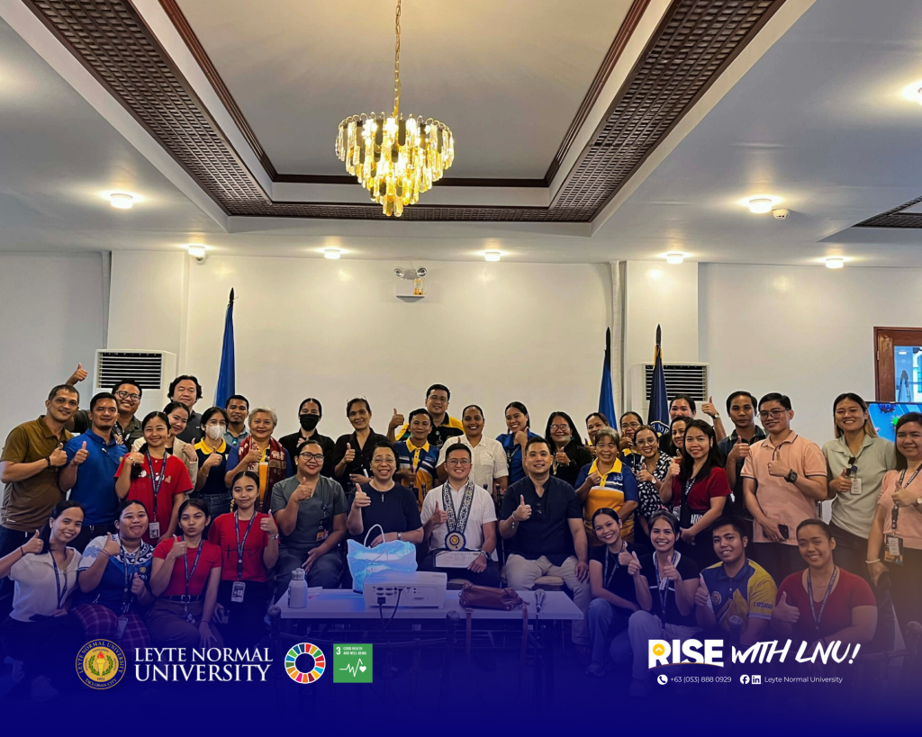 LNU Strengthens Campus Wellness through School Health Week 2025 | Leyte ...